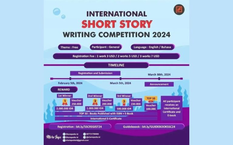 International Short Story Writing Competition 2024 | Raja Lomba